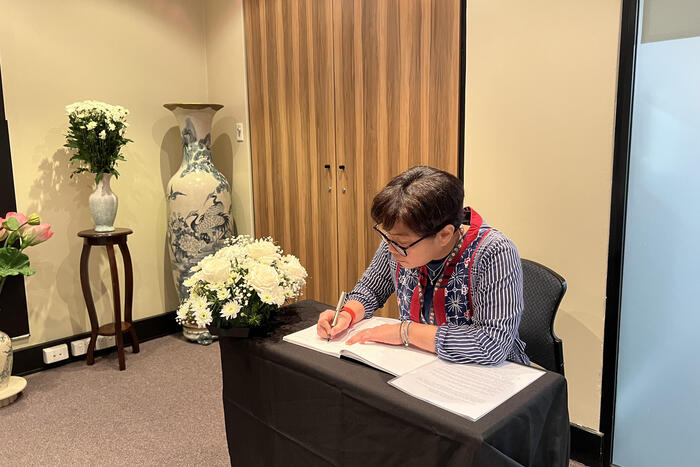 Tổng Lãnh sự quán Việt Nam tại Perth, Australia tổ chức Lễ viếng Tổng ...